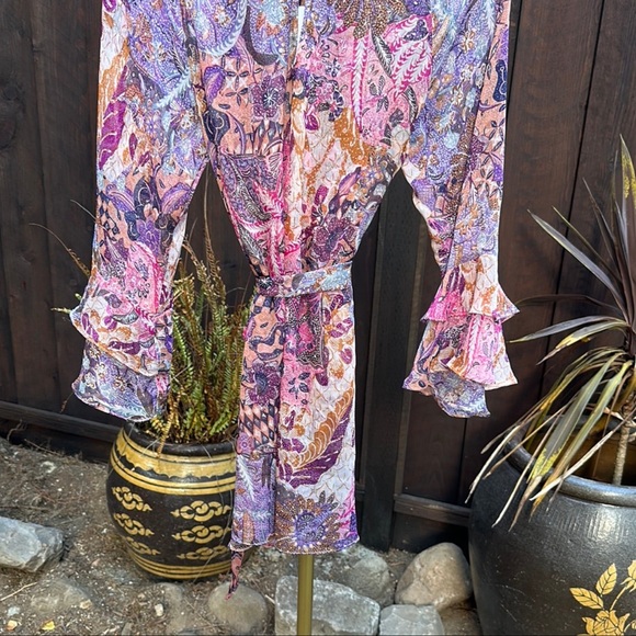 Misa Los Angeles | Dresses | Misa Los Angeles Saint Paisley Mini Dress ...